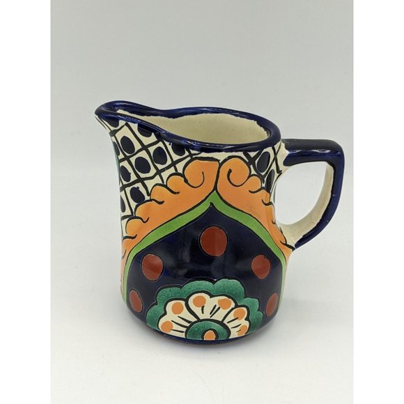 Dining | Miniature Mexican Pitcher Creamer Cancun Artisan Pottery Lead ...
